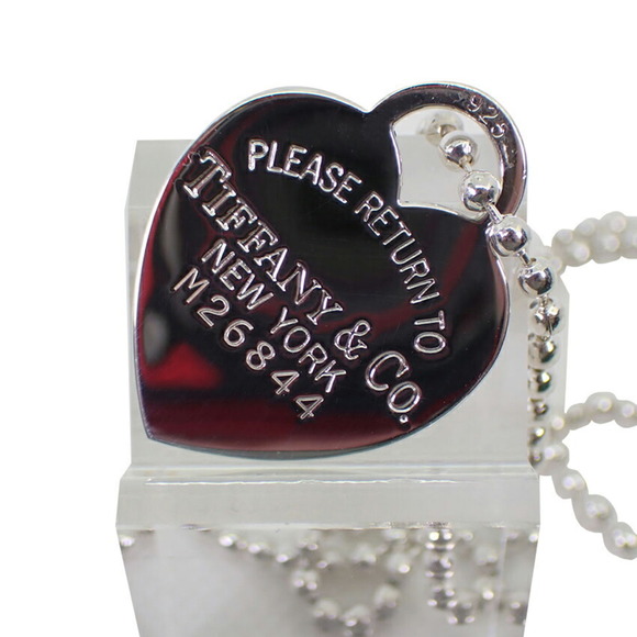 Tiffany & Co. | Jewelry | Tiffany Sv925 Return To Heart Tag Long ...
